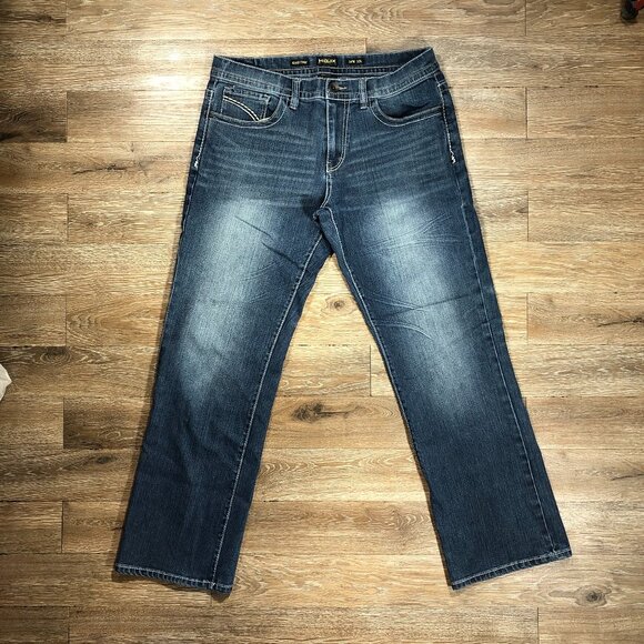 Helix | Jeans | Helix Relaxed Straight Jeans Mens 34 X 32 Blue ...